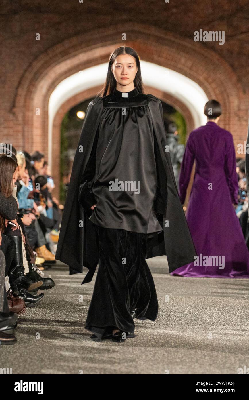 Tokyo, Japan. 17th Mar, 2024. Runway model, March 17, 2024 - Rakuten ...