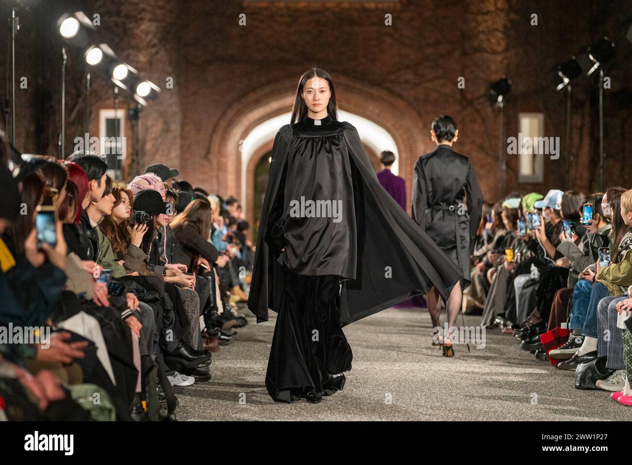 Tokyo, Japan. 17th Mar, 2024. Runway model, March 17, 2024 - Rakuten ...
