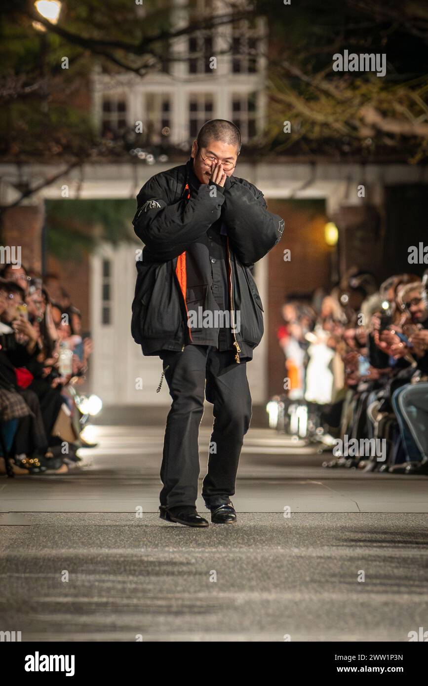 Tokyo, Japan. 17th Mar, 2024. Designer Keisuke Yoshida, March 17, 2024 - Rakuten Fashion Week ...