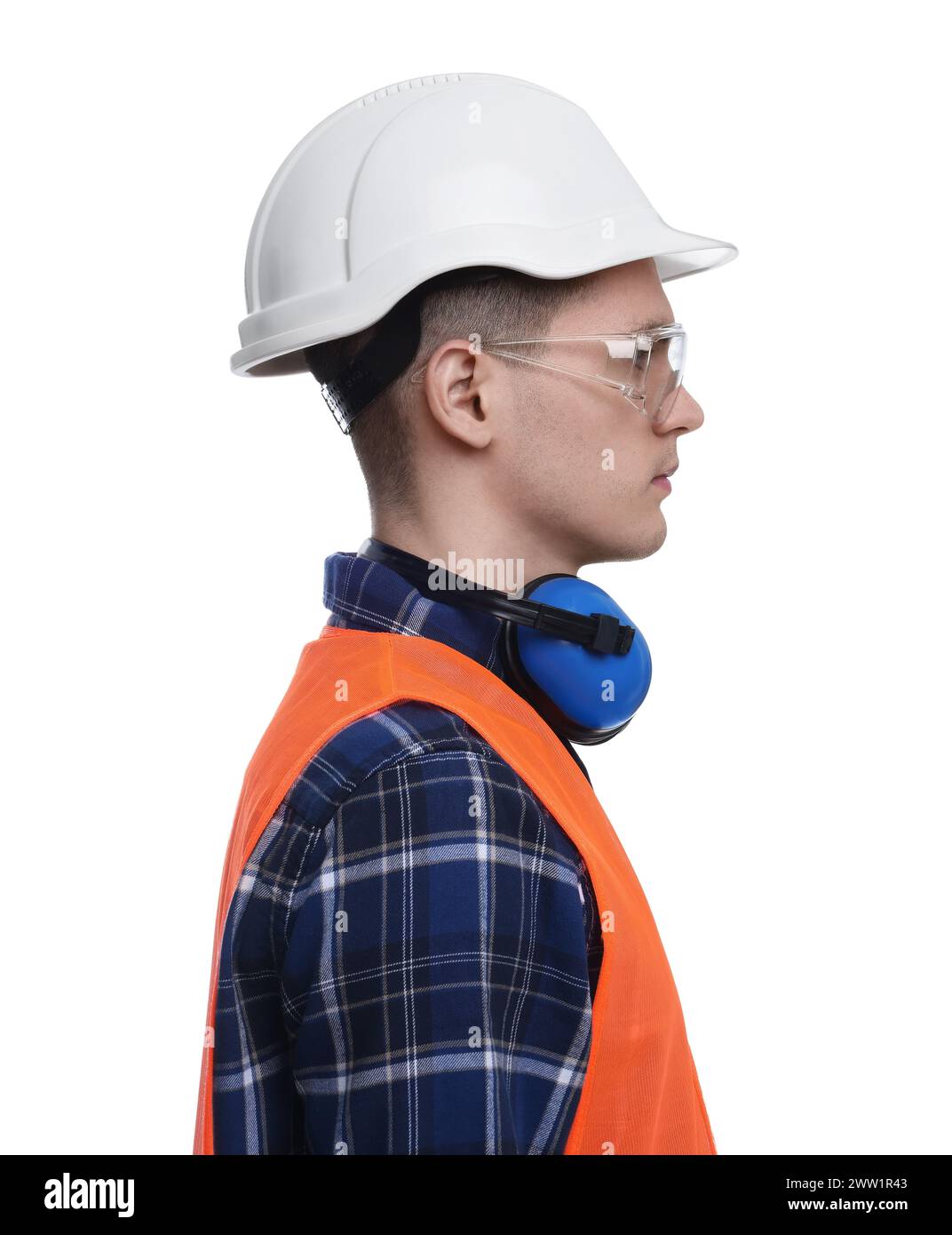 Person wearing safety goggles hi-res stock photography and images - Alamy