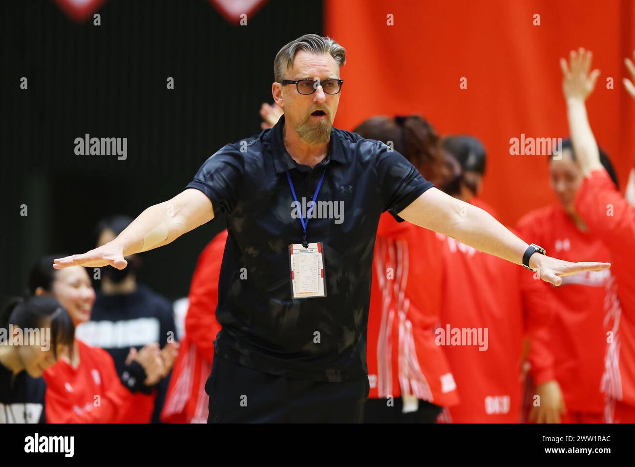 Kanagawa, Japan. 17th Mar, 2024. BT Burke Toews (RedWave) Basketball ...