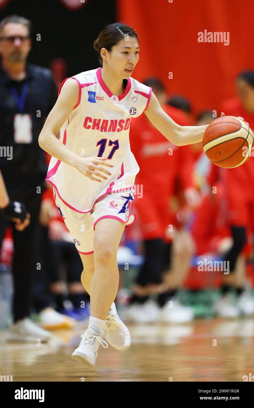 Kanagawa, Japan. 17th Mar, 2024. Kimika Takanohashi (V-Magic) Basketball : WJBL 2023-2024 W ...
