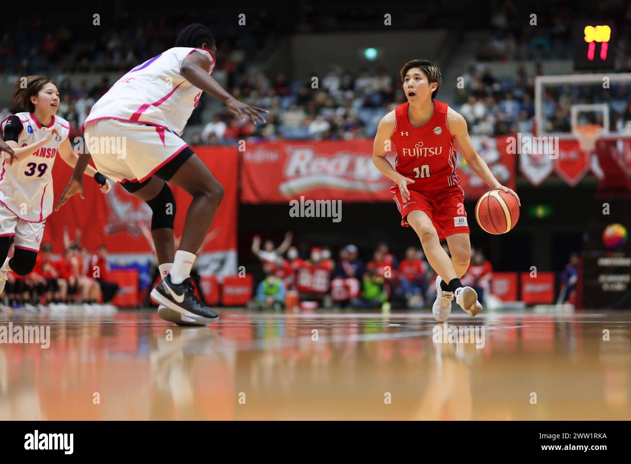 Kanagawa, Japan. 17th Mar, 2024. Rui Machida (RedWave) Basketball : WJBL 2023-2024 W League ...