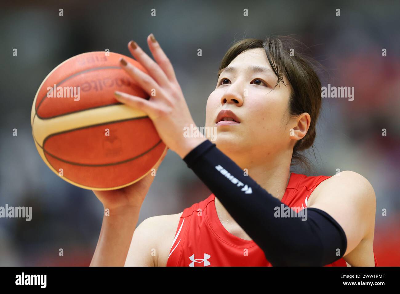 Kanagawa, Japan. 17th Mar, 2024. Yuki Miyazawa (RedWave) Basketball : WJBL 2023-2024 W League ...