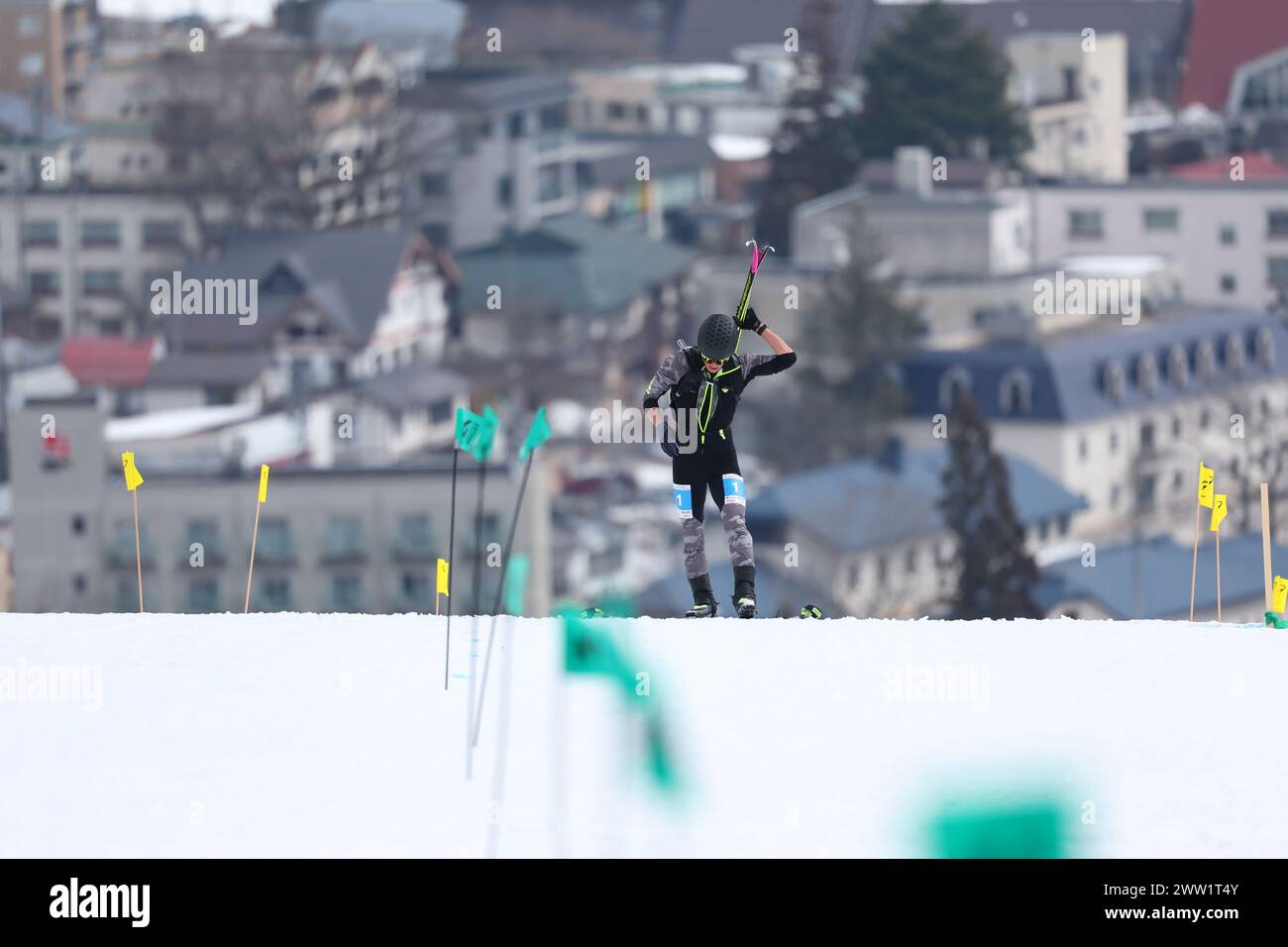 Nagano, Japan. 17th Mar, 2024. Tokutaro Shima Ski Mountaineering ...