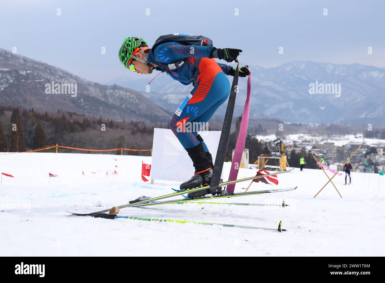 Nagano, Japan. 17th Mar, 2024. Hideyuki Oka Ski Mountaineering : SKIMO ...