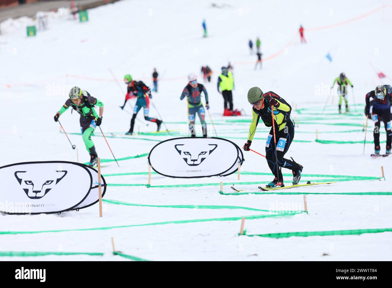 Nagano, Japan. 17th Mar, 2024. Ari Hirabayashi, General view Ski ...