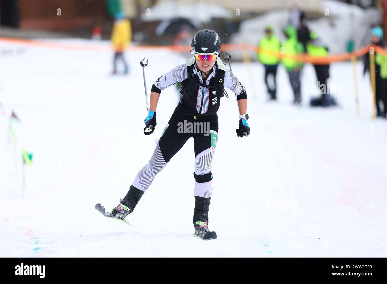Nagano, Japan. 17th Mar, 2024. Sora Takizawa Ski Mountaineering : SKIMO ...