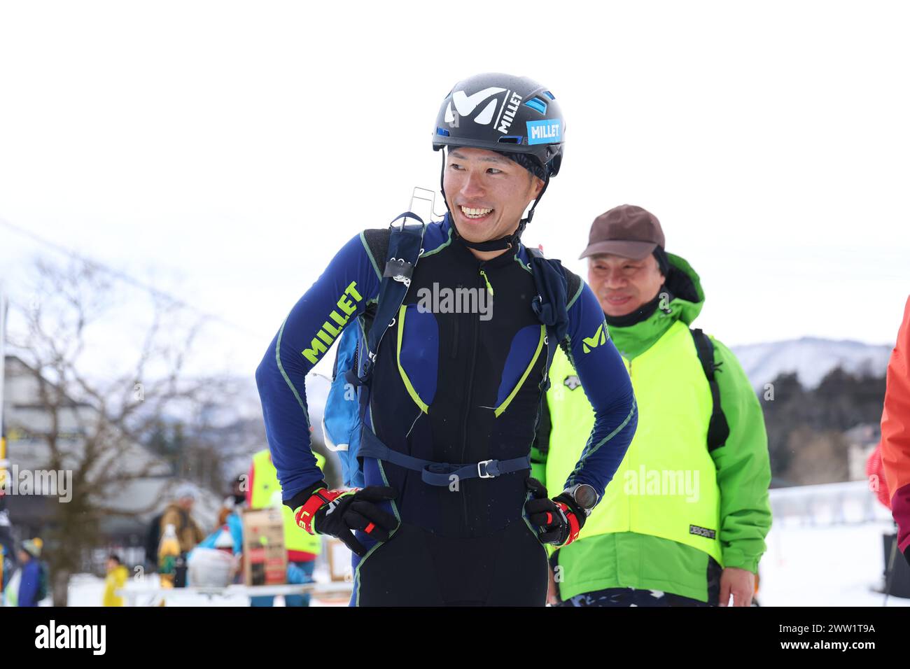 Nagano, Japan. 17th Mar, 2024. Kenta Endo Ski Mountaineering : SKIMO ...