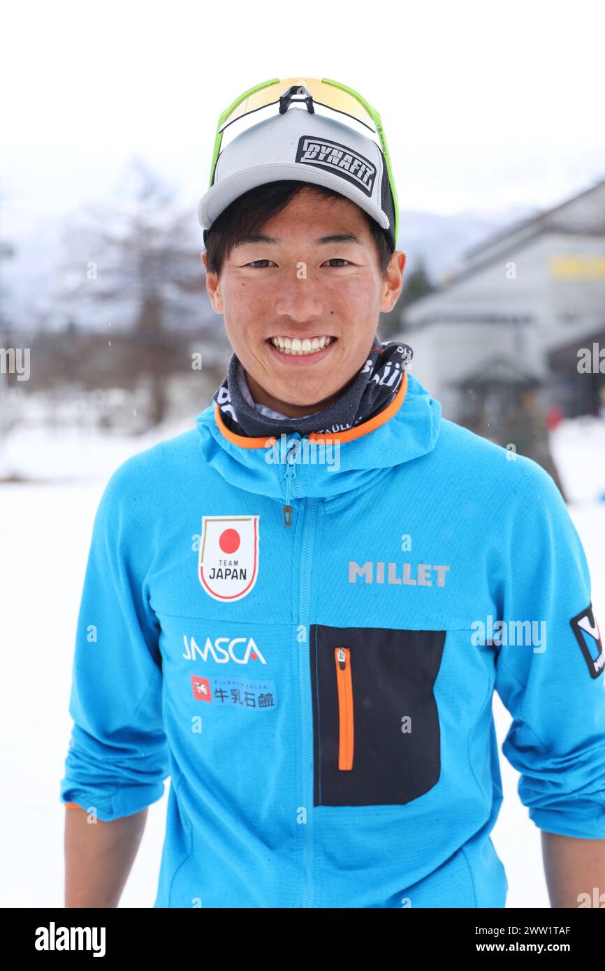 Nagano, Japan. 17th Mar, 2024. Tokutaro Shima Ski Mountaineering ...