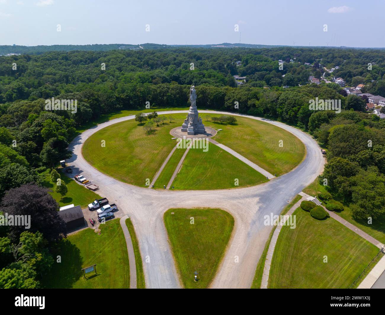 National Monument to the Forefathers aka Pilgrim Monument was built in ...