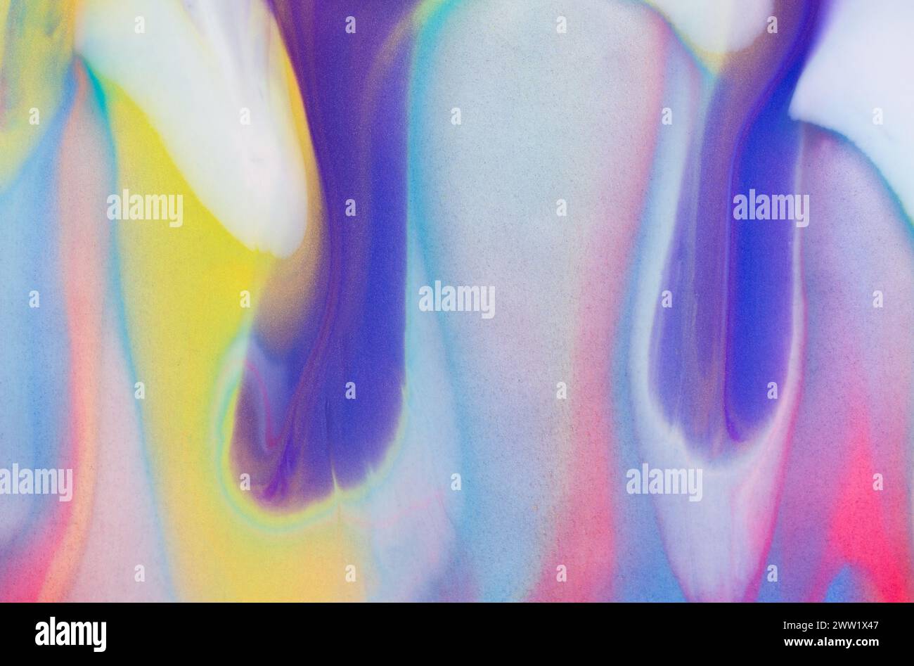 Abstract Fluid Acrylic Painting. Liquid background. Duotone ...