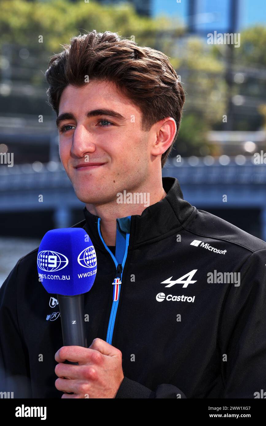 Melbourne, Australia. 21st Mar, 2024. Jack Doohan (AUS) Alpine F1 Team Reserve Driver. Formula 1 ...