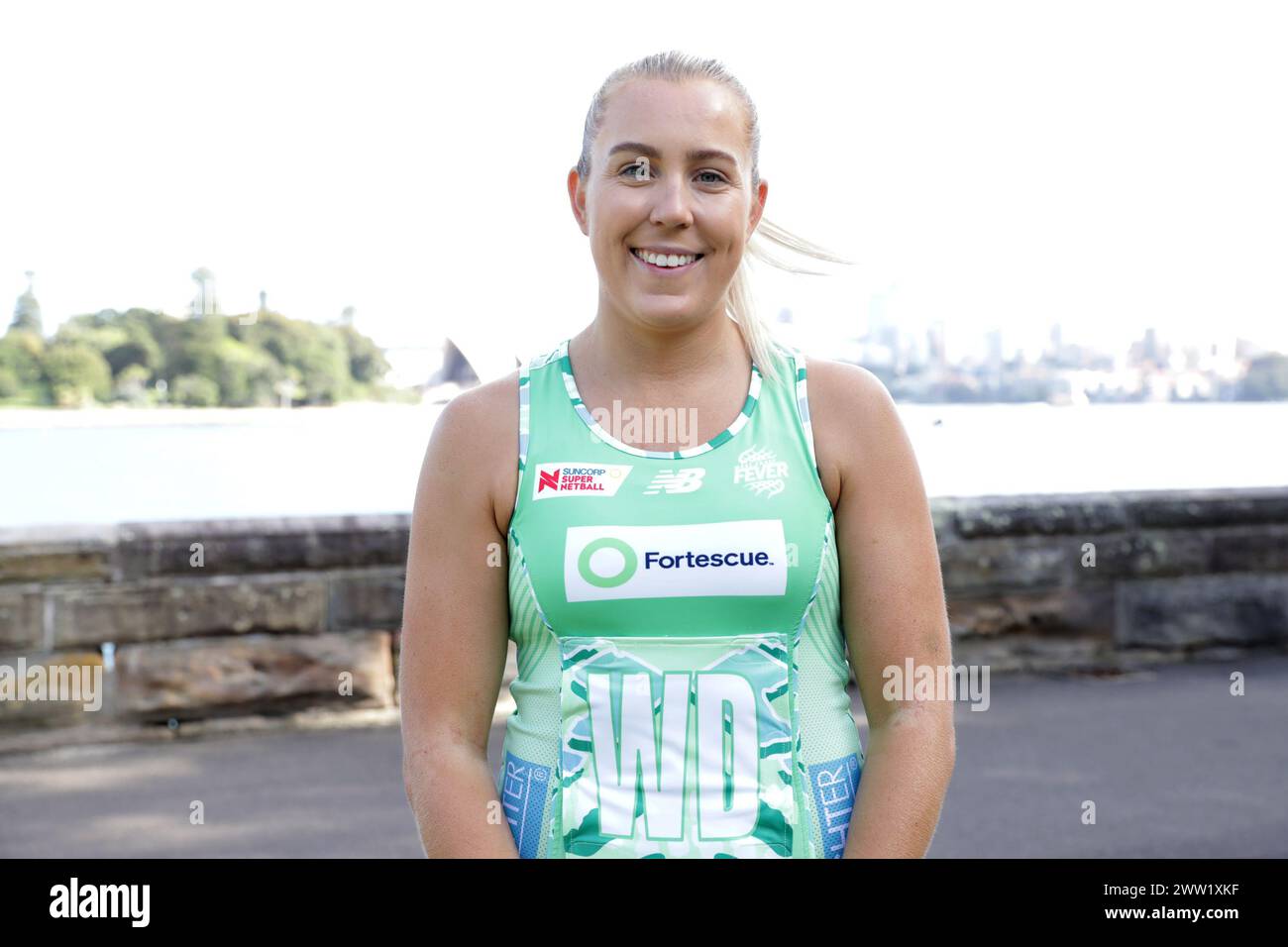Sydney, Australia. 21st Mar, 2024. West Coast Fever captain Jess ...