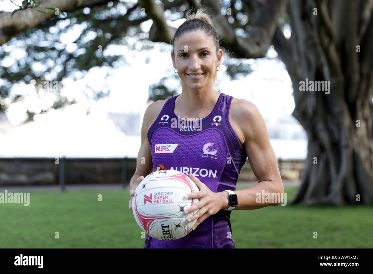 Sydney, Australia. 21st Mar, 2024. Queensland Firebirds captain Kim ...
