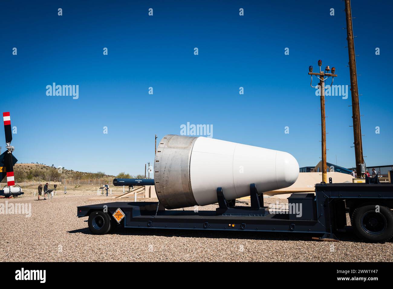 The Titan Missile Museum, which houses a decommission Titan II nuclear ICBM missile. The warhead ...