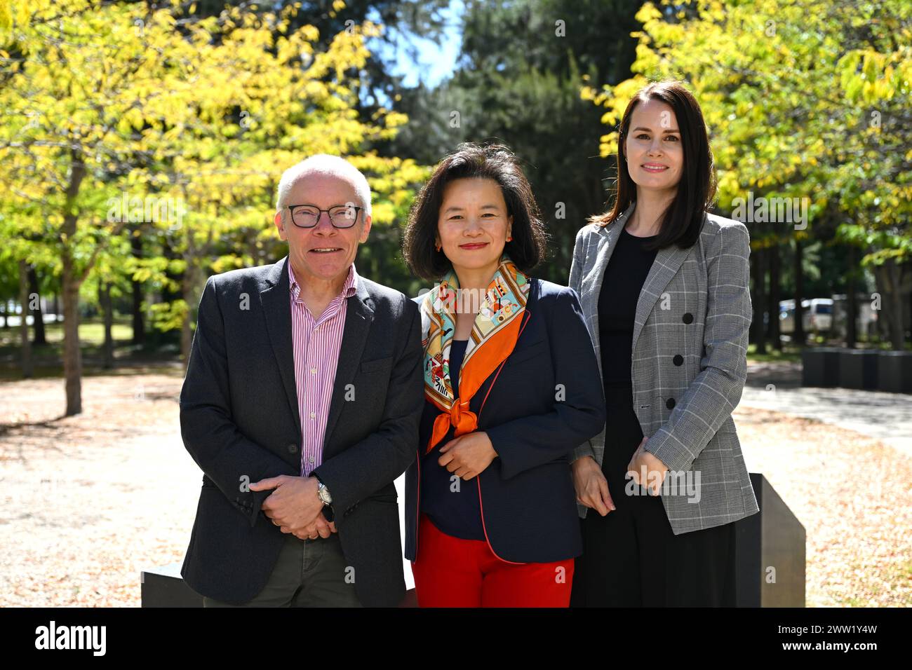 Canberra, Australia. 21st Mar, 2024. Former high profile detainees Sean ...