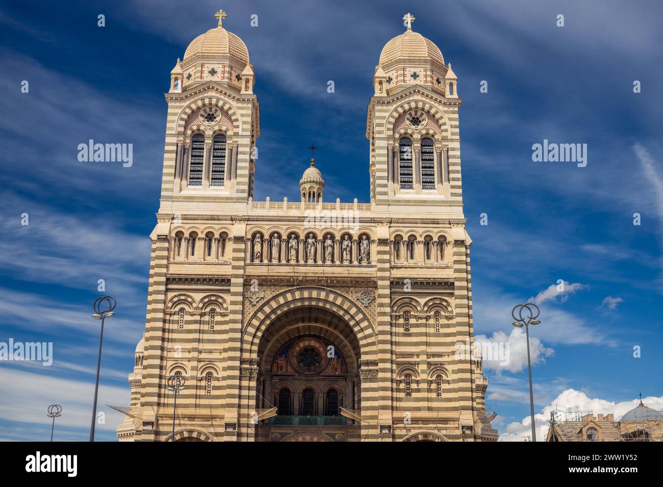 Cathedral de la Major - one of the main churches in Marseille, France ...