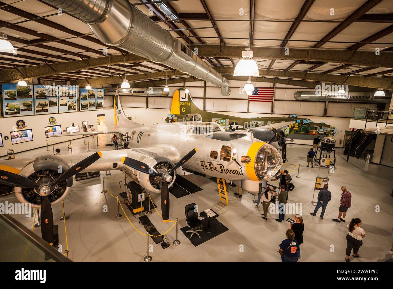 Pima Air and Space Museum. World War II B-17G bomber. Tucson Arizona ...