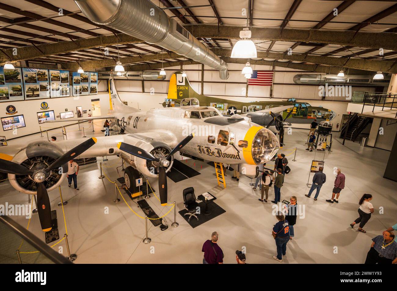 Pima Air and Space Museum. World War II B-17G bomber. Tucson Arizona ...