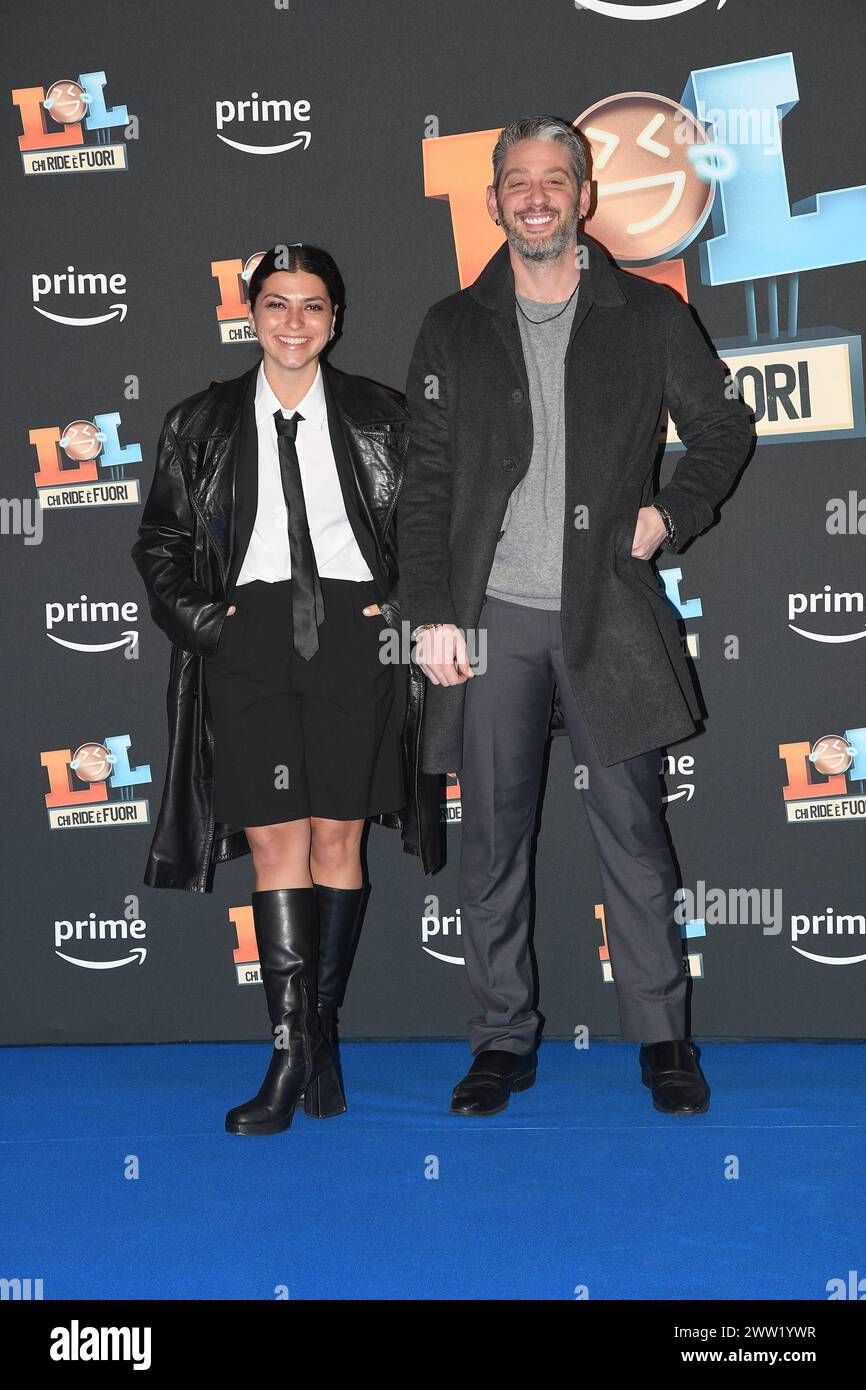 Rome, Italy. 20th Mar, 2024. Rome, The Space Cinema Moderno Premiere of ...