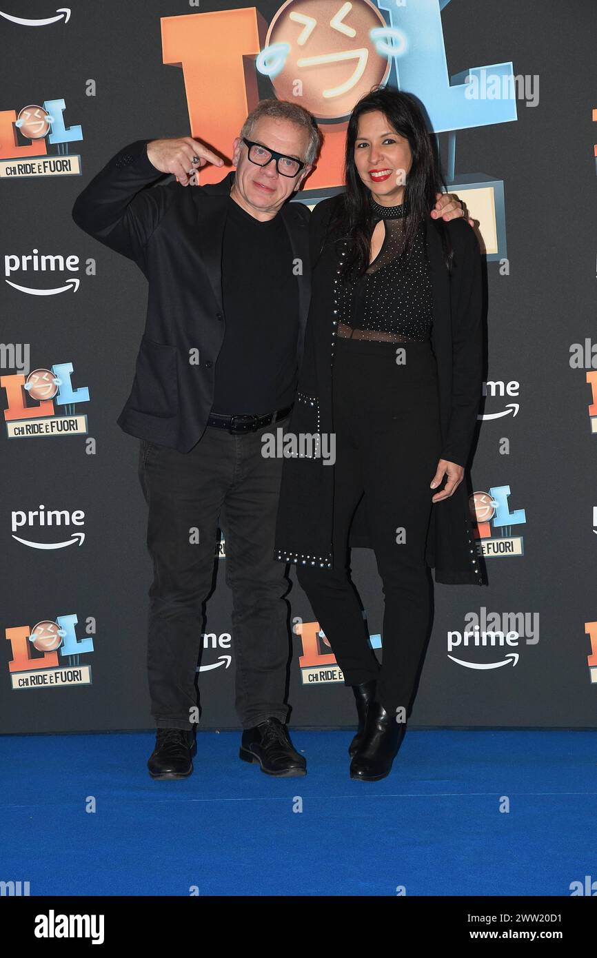 Rome, Italy. 20th Mar, 2024. Rome, The Space Cinema Moderno Premiere of ...