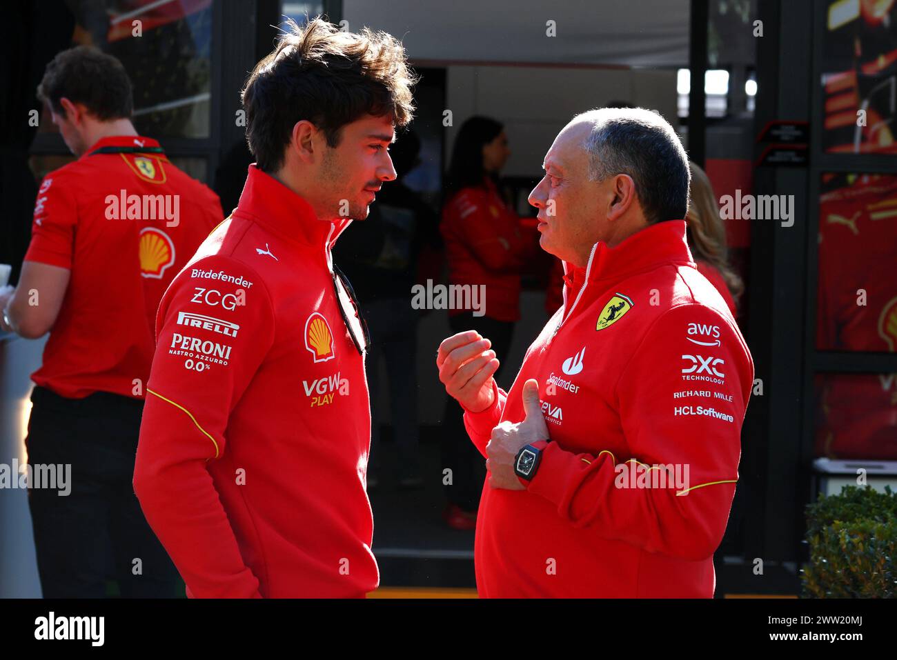 Frederic vasseur formula 1 australia hi-res stock photography and images - Alamy