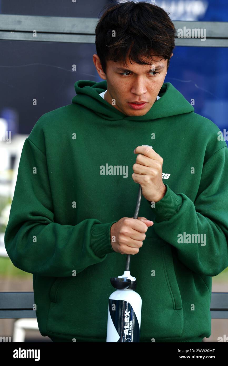 Australian grand prix 2024 alex albon hi-res stock photography and ...