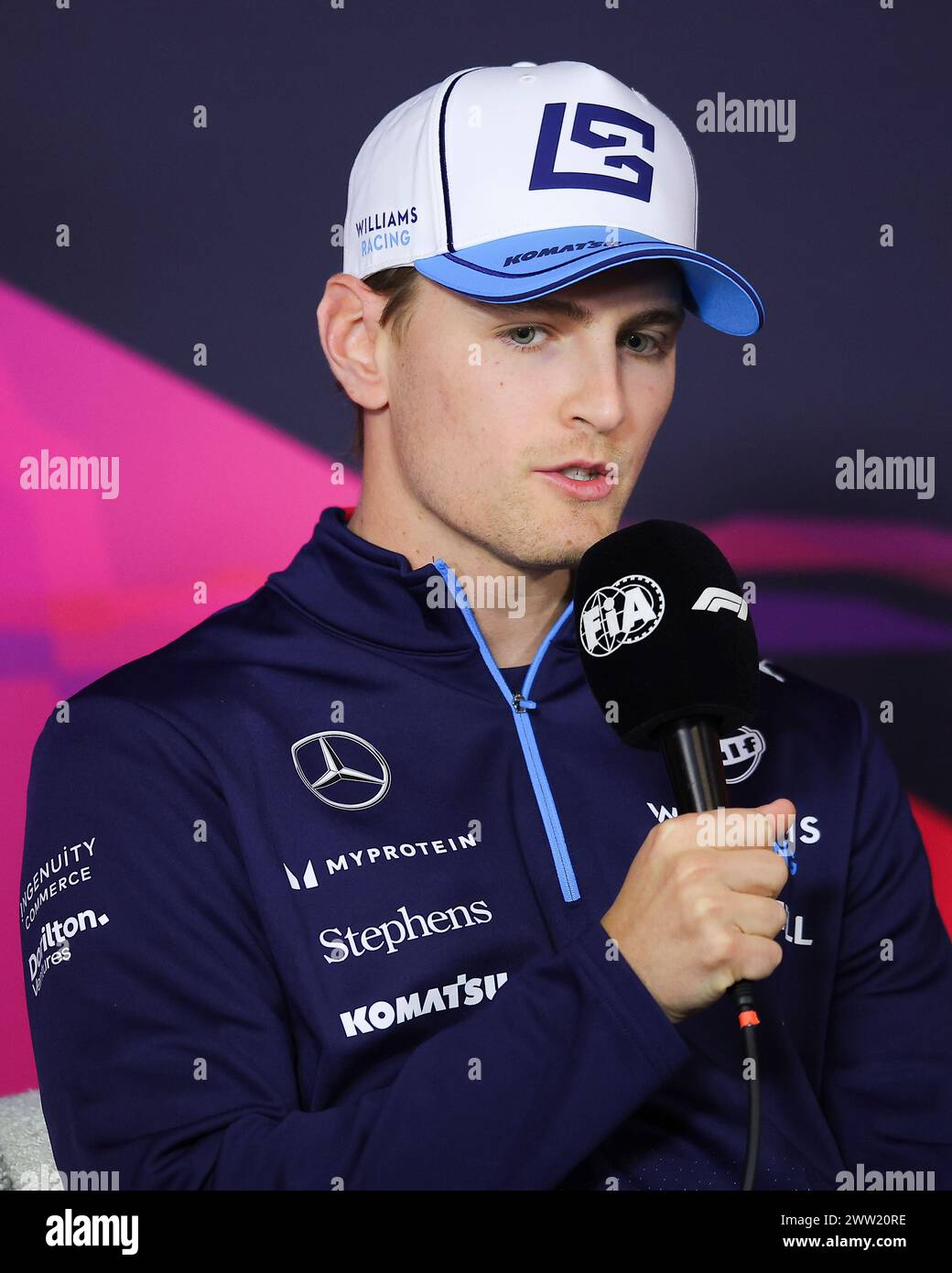 Melbourne, Australie. 21st Mar, 2024. SARGEANT Logan (usa), Williams ...