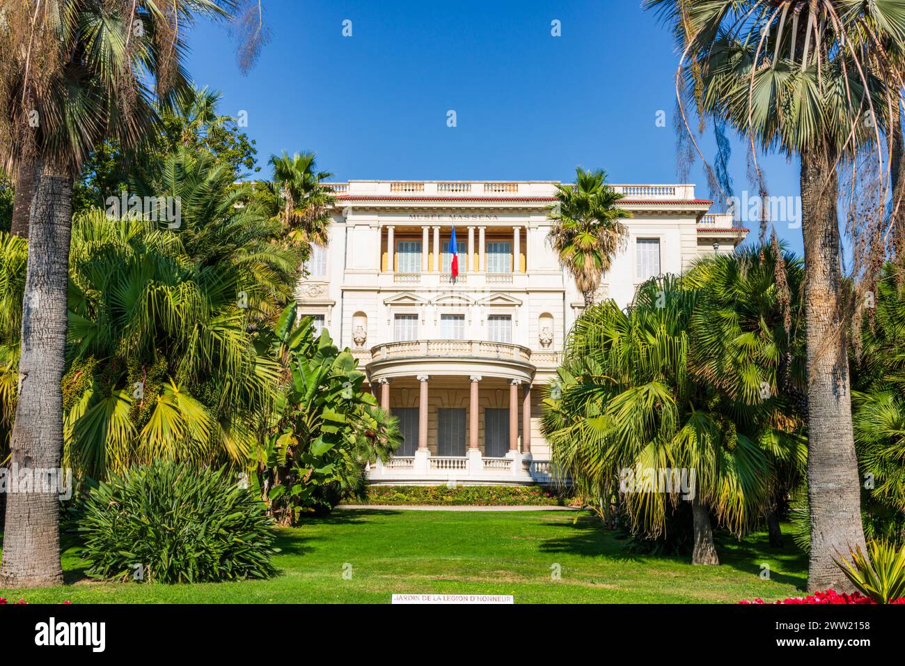 Iconic landmarks of Nice, France, Cote d'Azur, French Riviera Stock ...