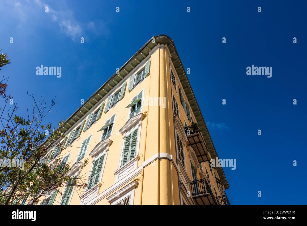 Iconic landmarks of Nice, France, Cote d'Azur, French Riviera Stock ...
