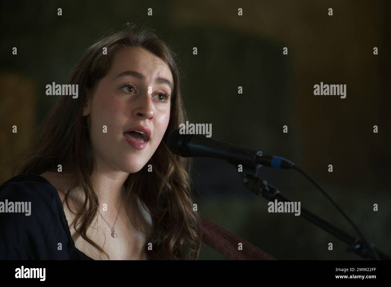 UNITED STATES: 05-19-2023: New local talent Lillian Hackett, seen here ...