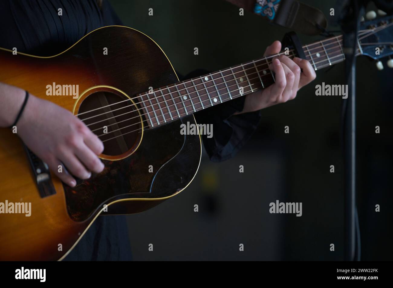 UNITED STATES: 05-19-2023: New local talent Lillian Hackett, seen here ...