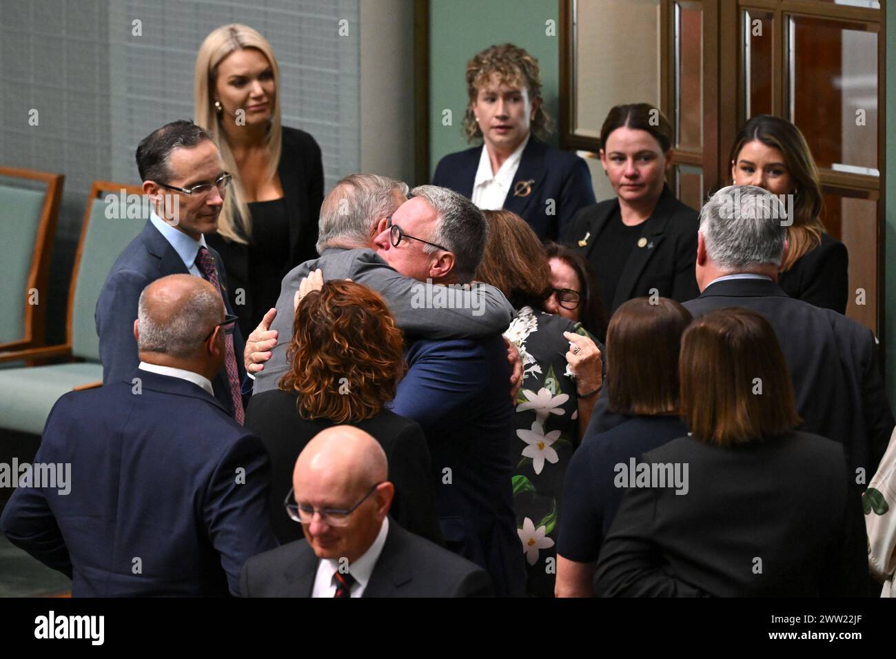 Canberra, Australia. 21st Mar, 2024. Australian Prime Minister Anthony ...