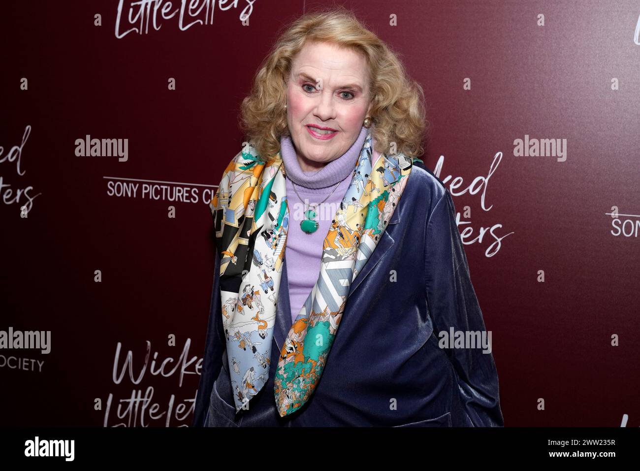 Celia Weston attends a "Wicked Little Letters" screening, hosted by ...