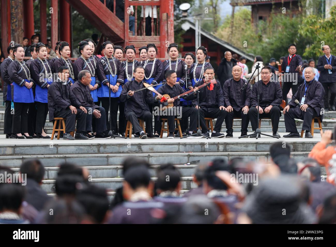 **CHINESE MAINLAND, HONG KONG, MACAU AND TAIWAN OUT** People of Dong ...