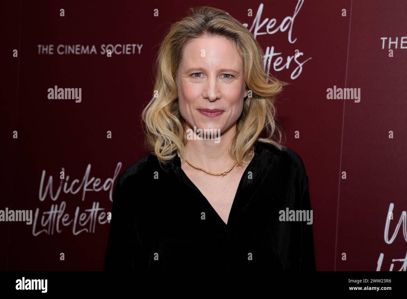 Thea Sharrock attends a "Wicked Little Letters" screening, hosted by ...