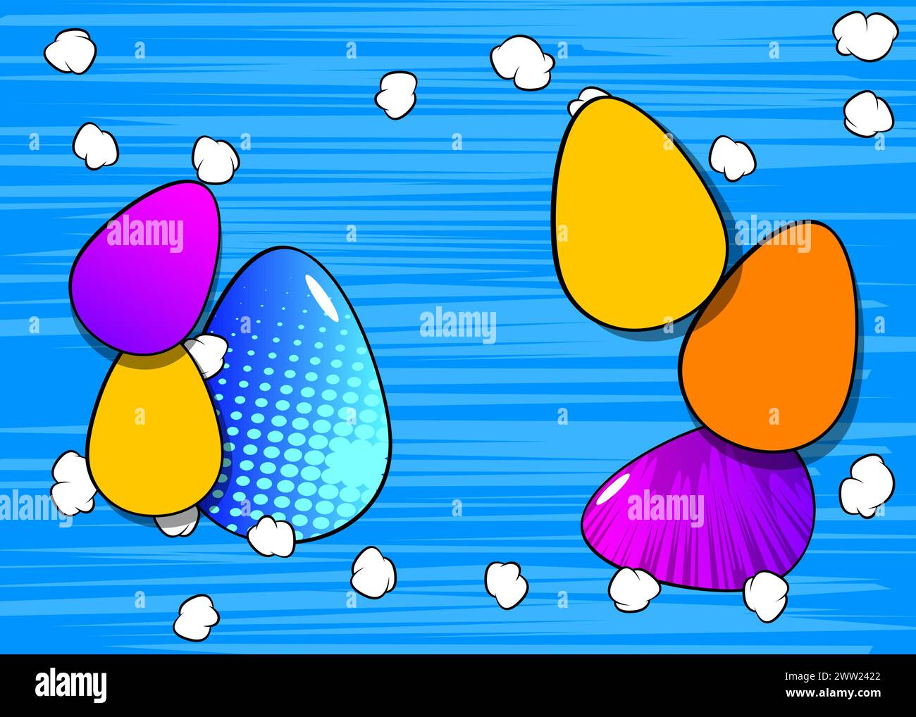 Exploding egg Stock Vector Images - Alamy