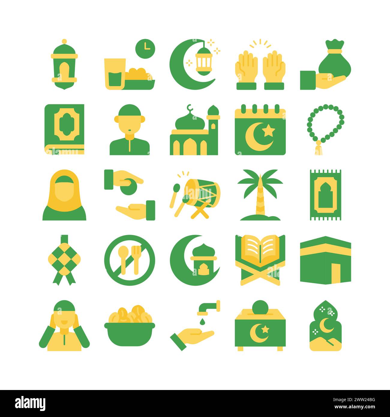 Ramadan holiday color icon Stock Vector Images - Alamy