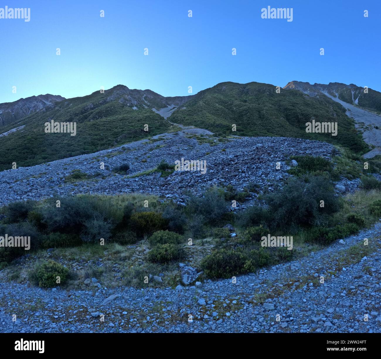 Ball Hut Route is a nice track with views of the Tasman Glacier and ...