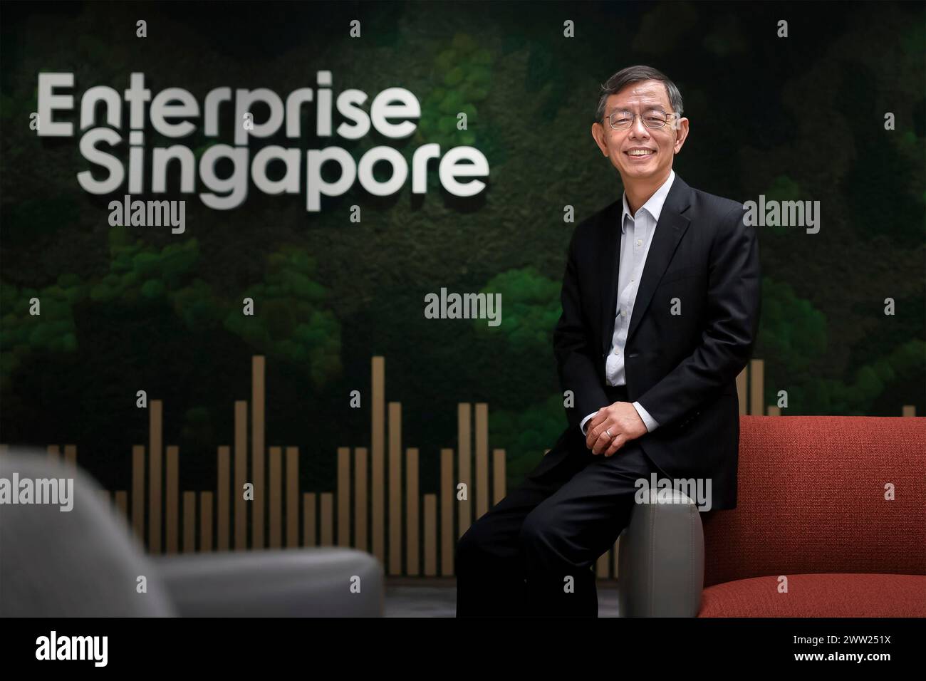 Peter Ong, chairman of Enterprise Singapore (EnterpriseSG), 12 March ...