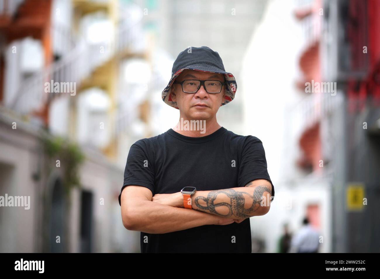 Photographer Chia Aik Beng taken on 6 March 2024. He uses AI ...