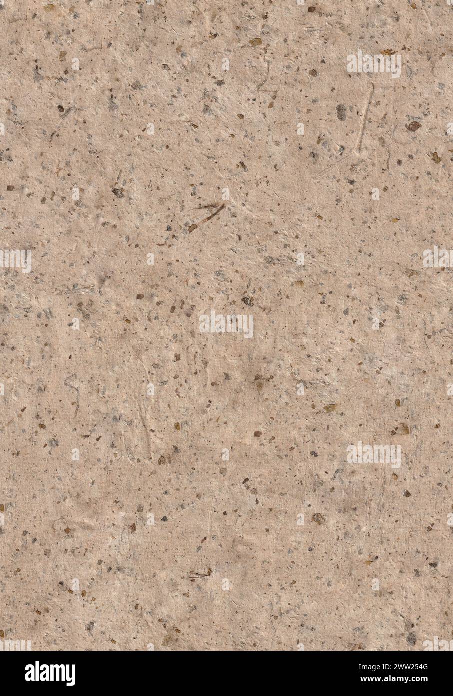 Seamless original brown mulberry paper texture. Weathered handmade ...
