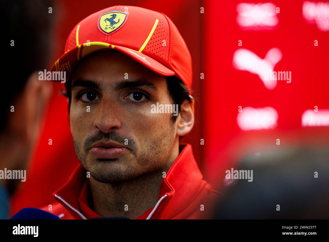 Carlos sainz melbourne 2024 hi-res stock photography and images - Alamy