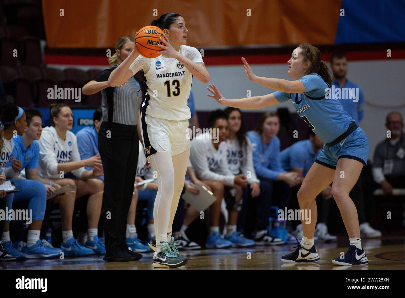 March 20 2024 Vanderbilt Commodores Guard Justine Pissott 13 Is