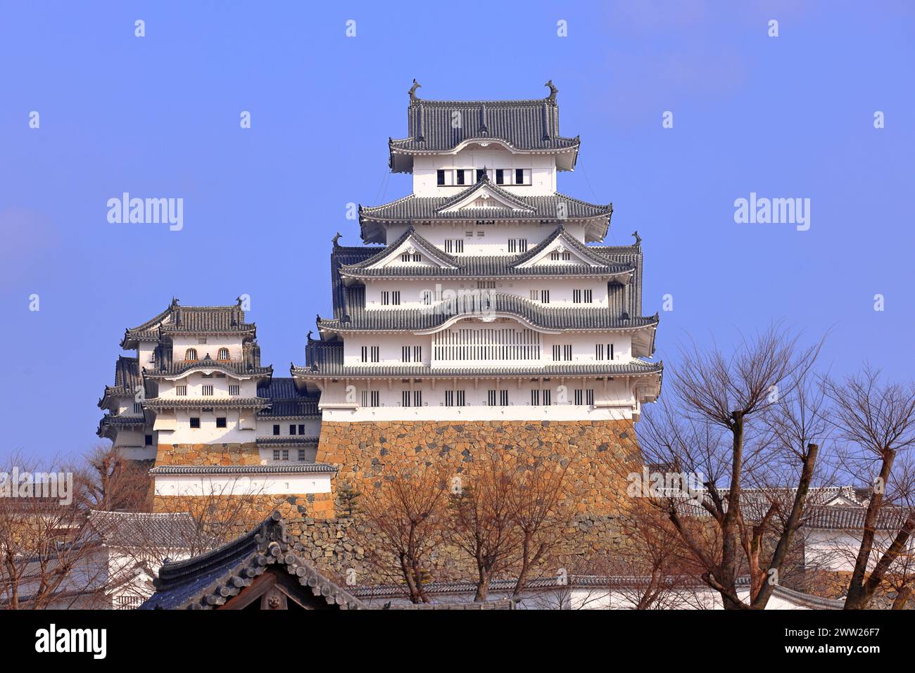 Himeji Castle an Iconic castle dated to 1333 at Honmachi, Himeji, Hyogo ...