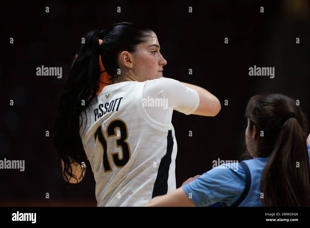 Blacksburg, VA, USA. 20th Mar, 2024. Vanderbilt Commodores guard ...