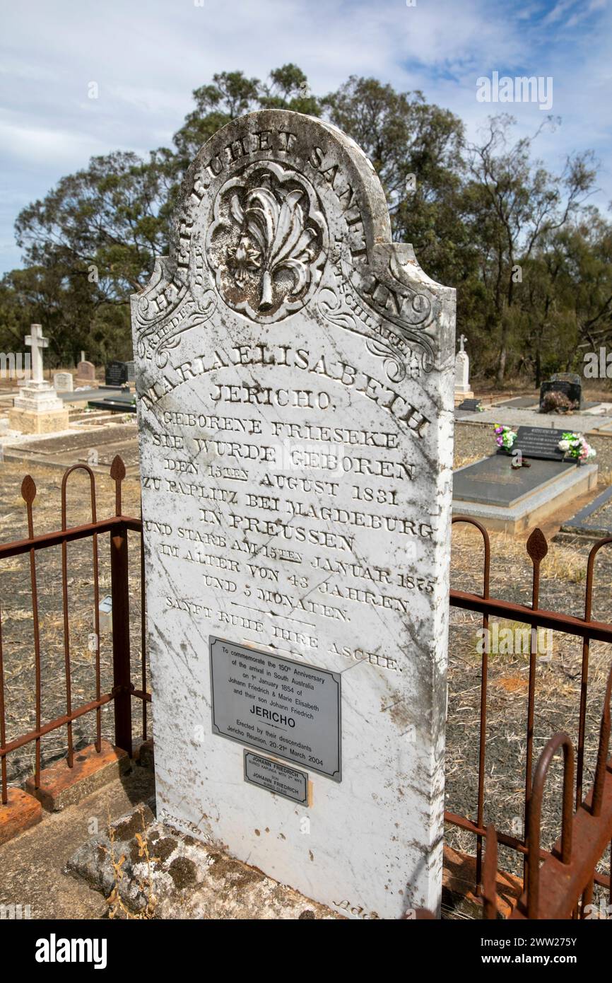 St Petri Lutheran Cemetery in St Kitts, a small rural community in ...
