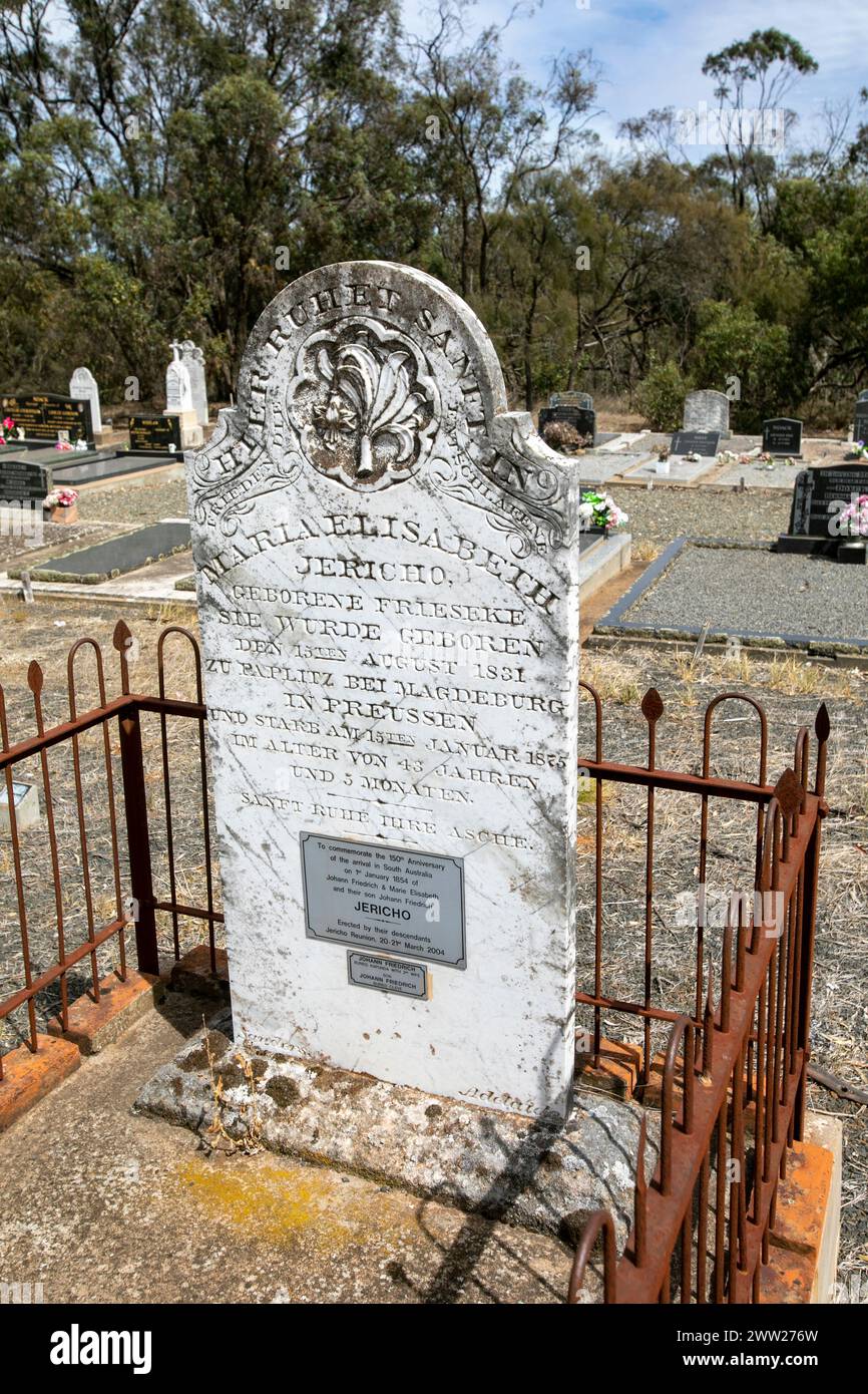 St Petri Lutheran Cemetery in St Kitts, a small rural community in ...