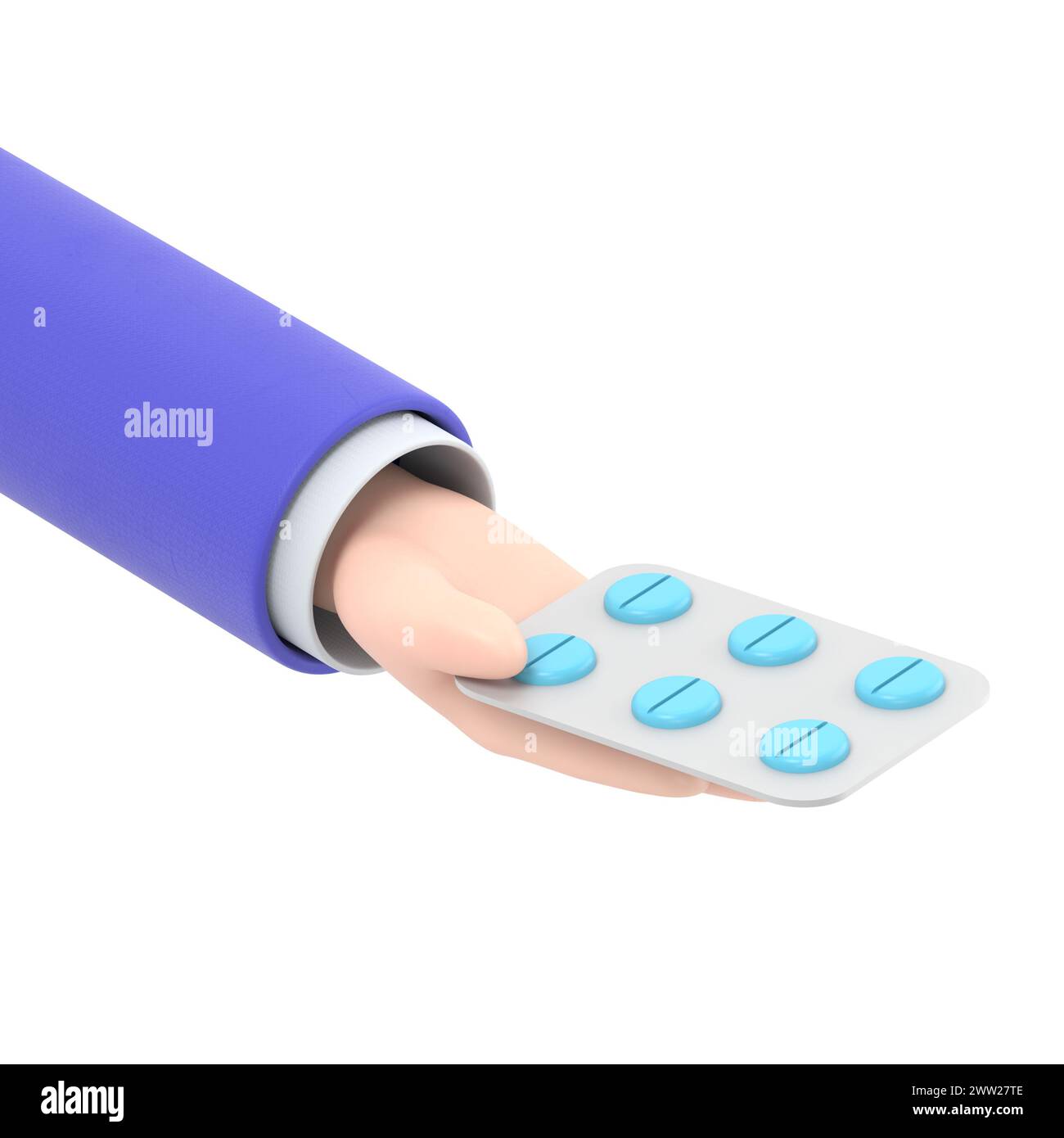 3d render medical image Cut Out Stock Images & Pictures - Alamy